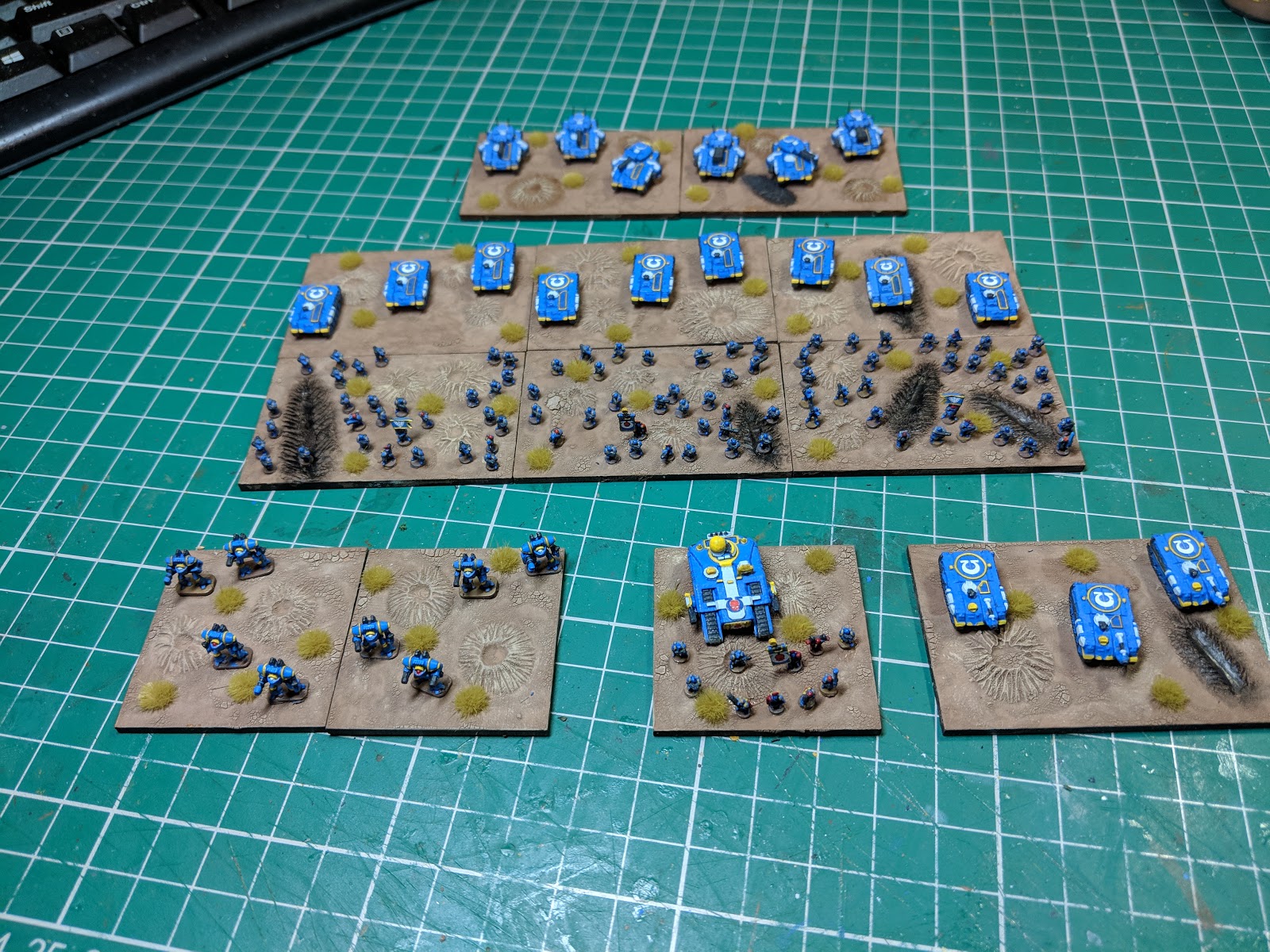 Mad Tin Hatter!: Finished!: Vanguard Miniatures 3mm Sci Fi