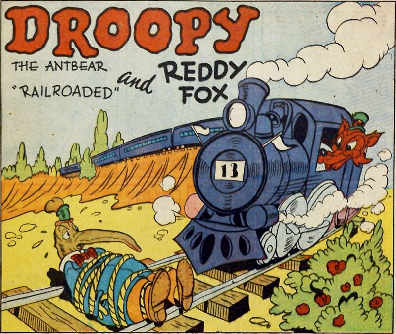 The 1940s Funny Animalphabet: 1940s Funny Animalphabet - D