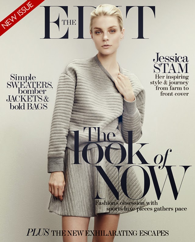 Jessica Stam covers Net-a-Porter's The Edit - Emily Jane Johnston