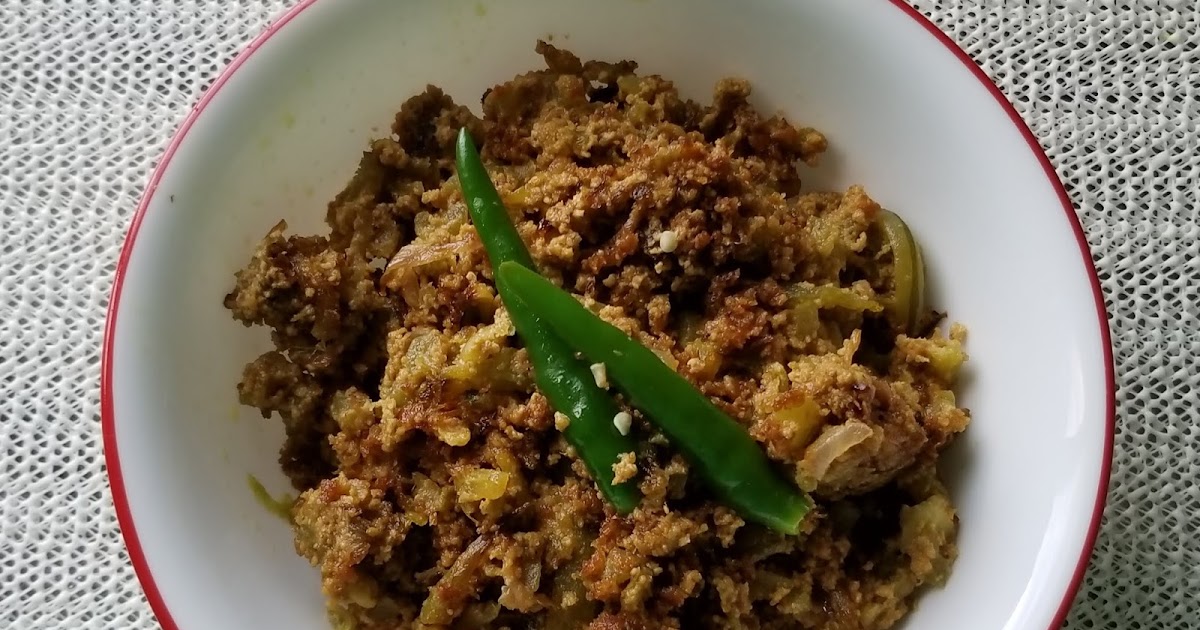 Kitchen With a Purpose: Chichinge Posto Recipe or Snake Gourd Recipe