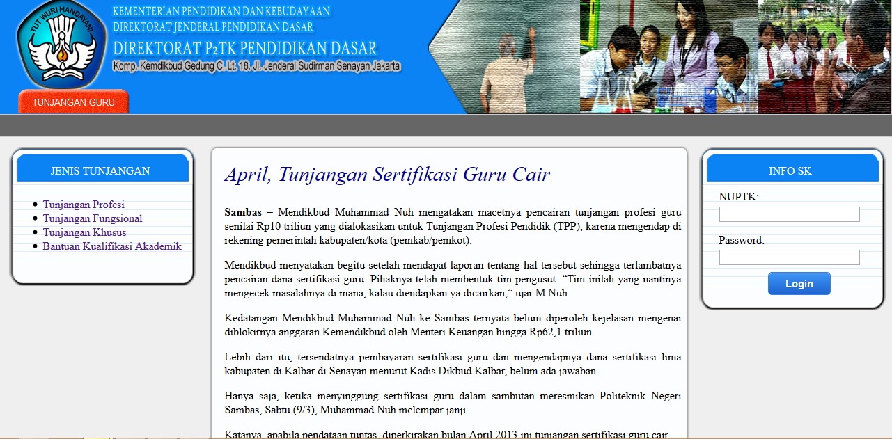 Cara Cek SK Tunjangan Profesi SKTP di http://116.66.201.163:8000/index ... Cara Cek SK Tunjangan Profesi SKTP di http://116.66.201.163:8000/index ...