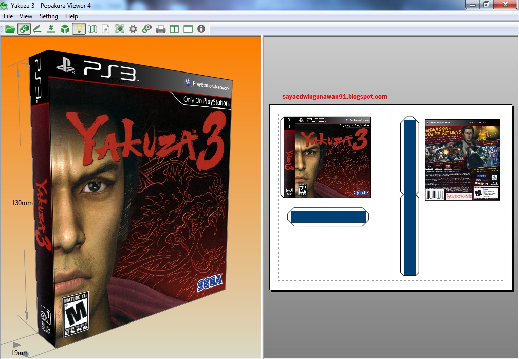 Our World: Papercraft Cover Playstation 3