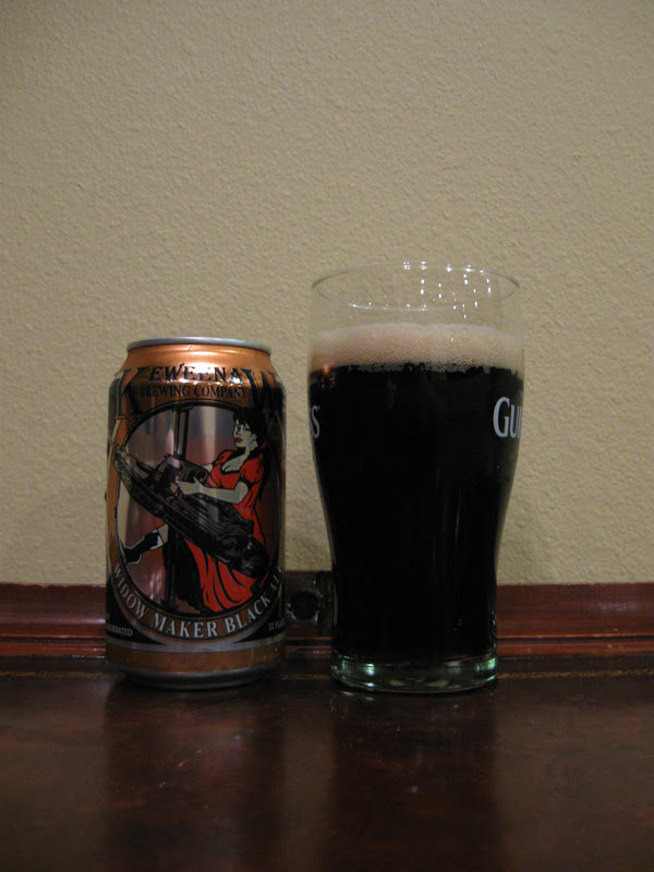 Doing Beer Justice: Keweenaw Widow Maker Black Ale