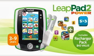 Bonggamom Finds: Giveaway: Leapfrog LeapPad2 Power pack