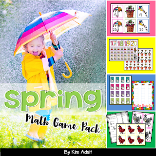 KinderGals: Spring Math Games for the Win
