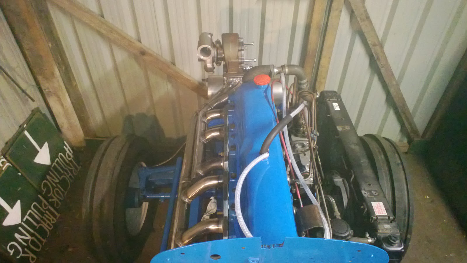 expresstractorpulling.com: Bluebird Express 2013 - Naked! Part I