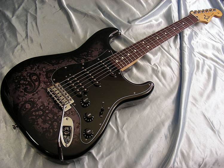 Fender Standard Black Paisley ~ Cool Guitars
