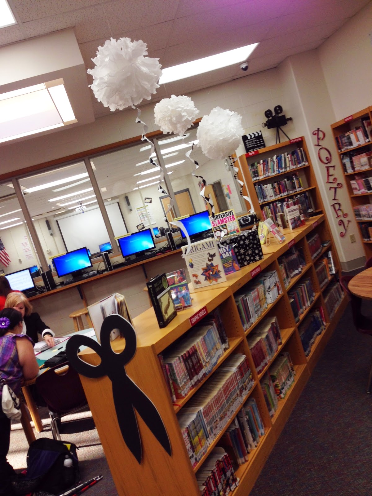 January Bulletin Boards & Book Displays