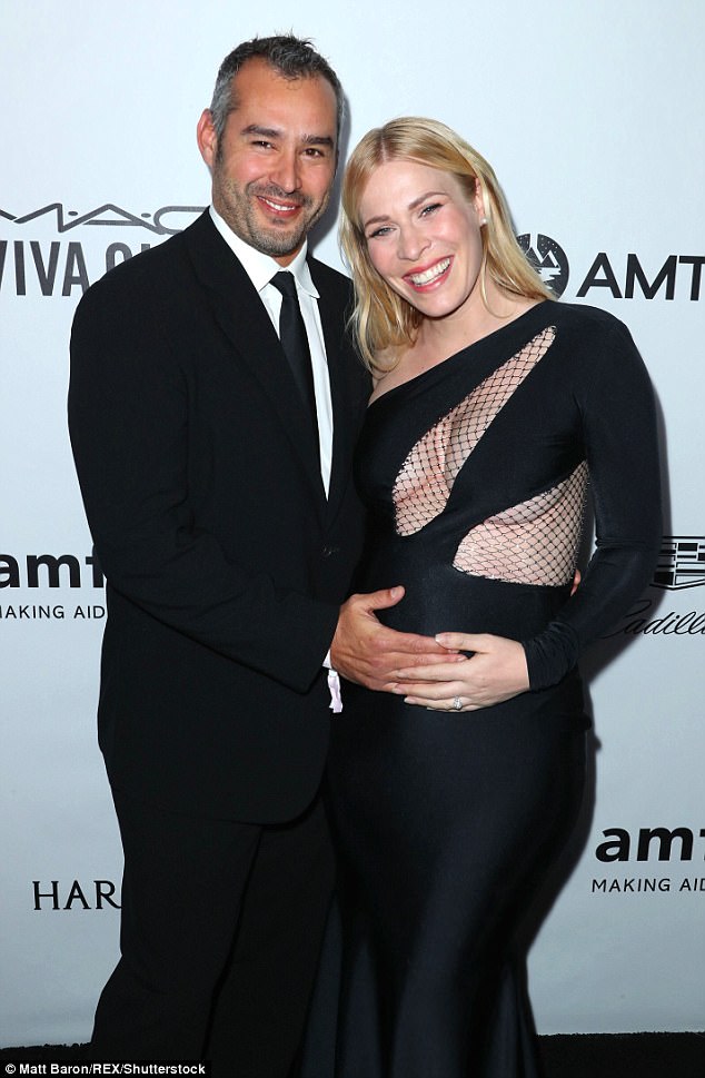 Natasha Bedingfield shows off baby bump alongside husband Matt Robinson