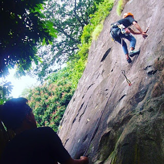 Padjajaran Anyar: Belajar dan Wisata Panjat Tebing di Gunung Parang