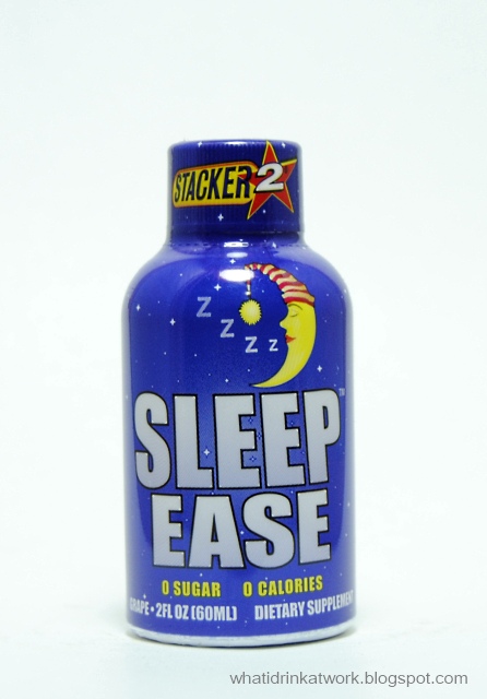 What I Drink At Work: Sleep Ease Relaxation Shot Review