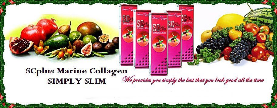 Hidayah Leen (Health & Beauty): SCplus Marine Collagen Simply Slim