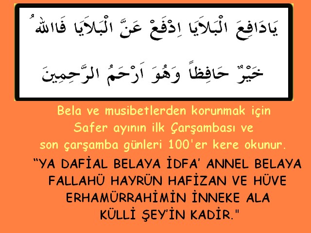 ŞİFA AYETLERİ VE DUALARI: BELA VE MUSİBETLERDEN KORUNMAK SAFER AYINDA ...