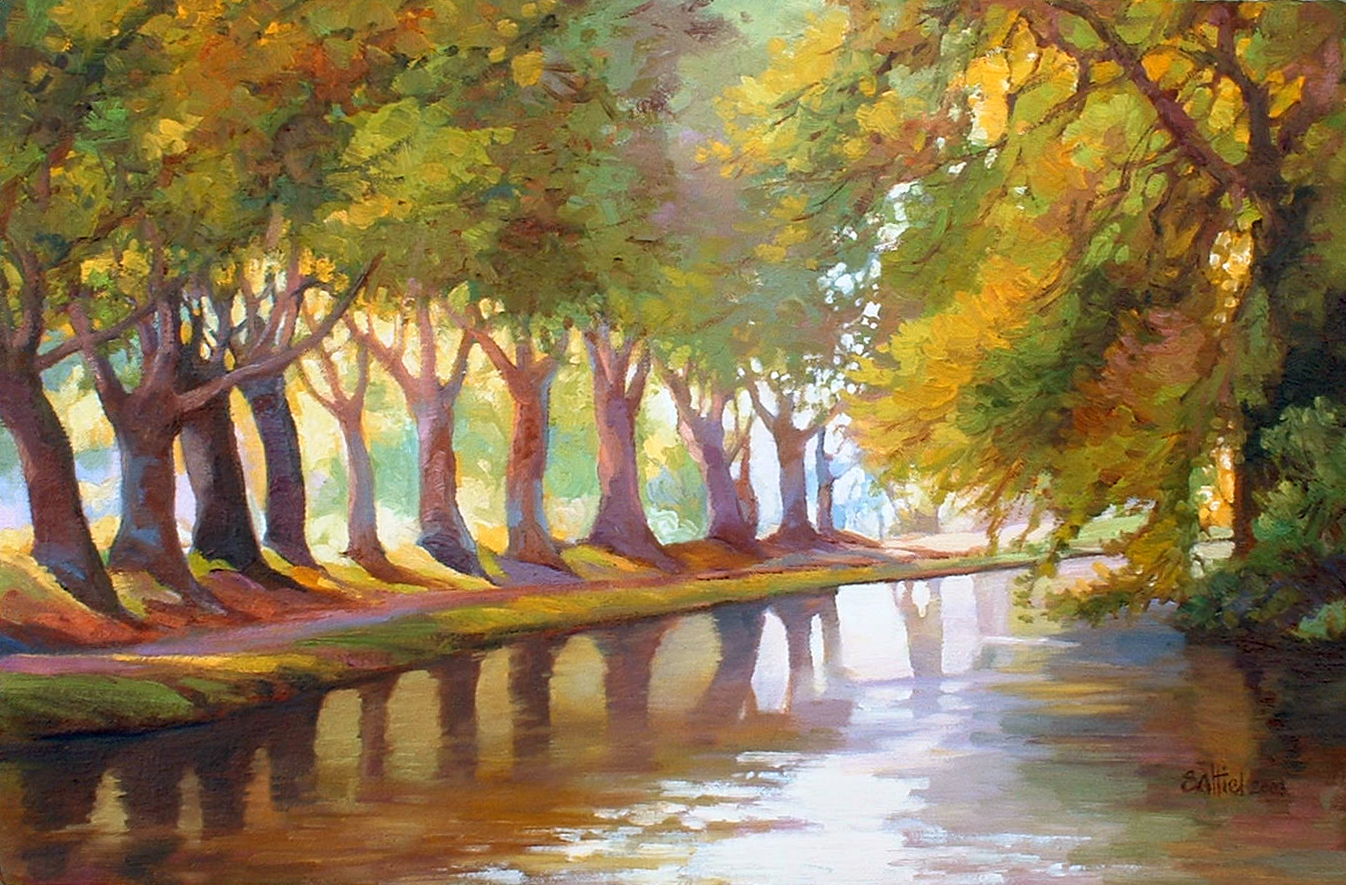 Art by Saltiel: The Landscape of Southern France