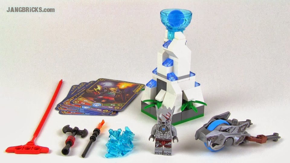 LEGO Chima Speedorz 70106 Ice Tower set review!