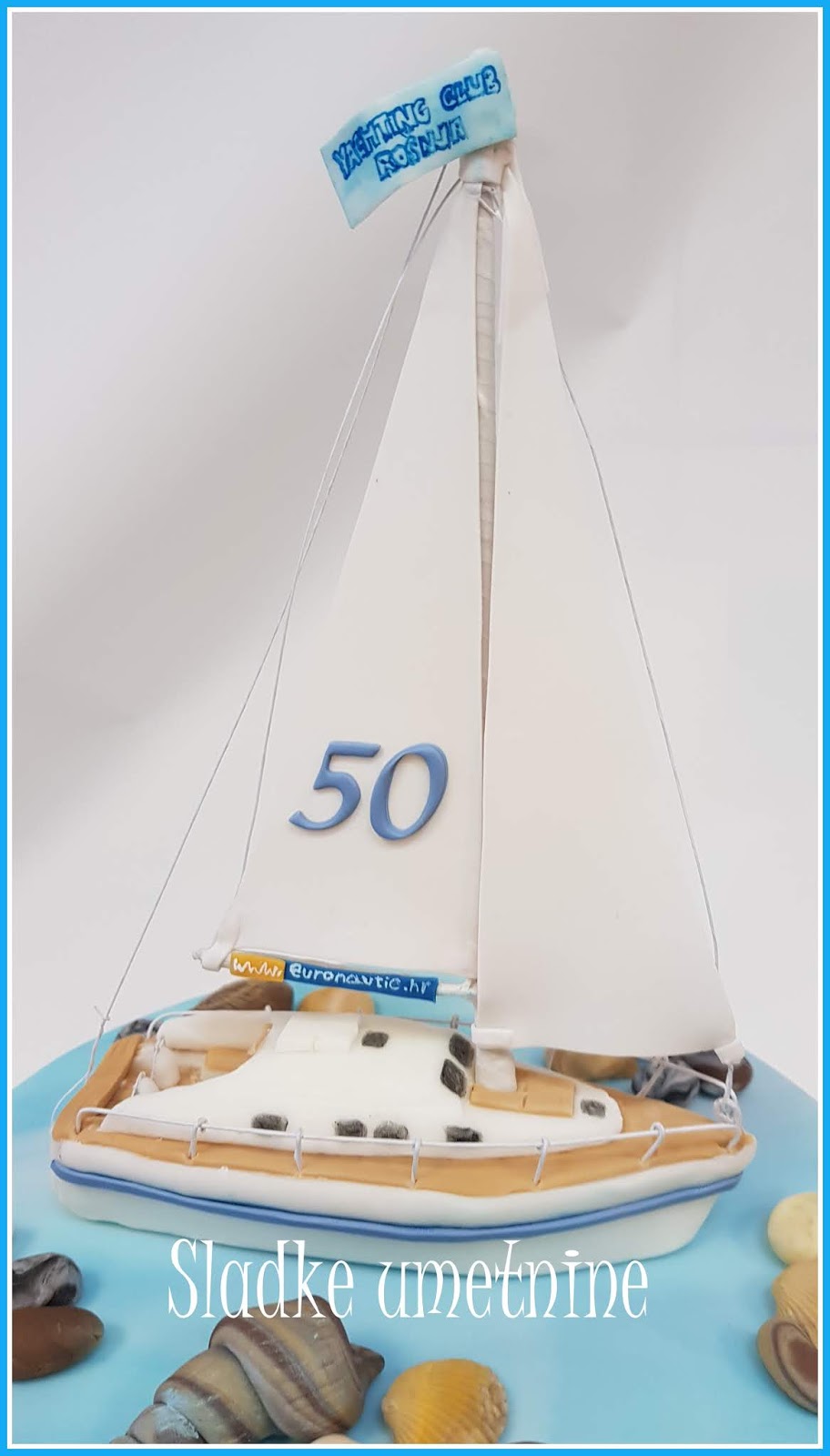 SLADKE UMETNINE: Torta za 50 let