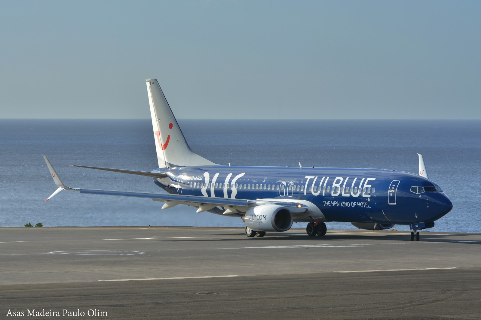 Asas Madeira: Special livery TUI BLUE