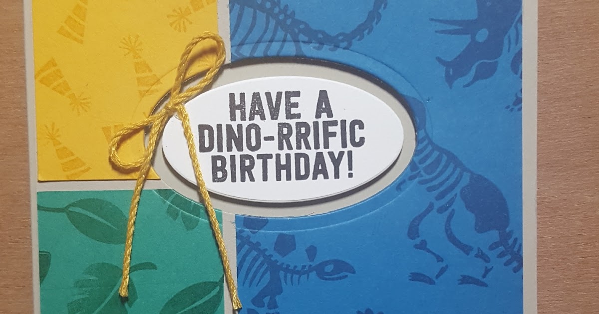 Beth's Paper Cuts: Dino-rific Birthday