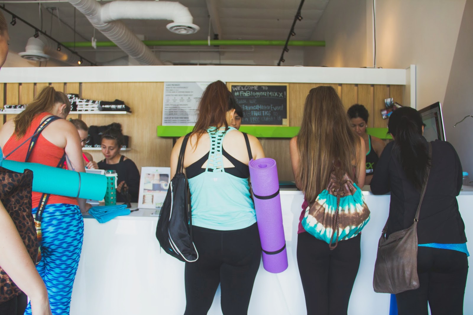 So There.: Mixx Yoga / Fabletics Event