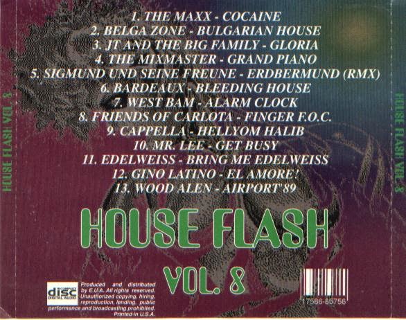 classicos dos bailes : FLASH HOUSE - VOLUME 8