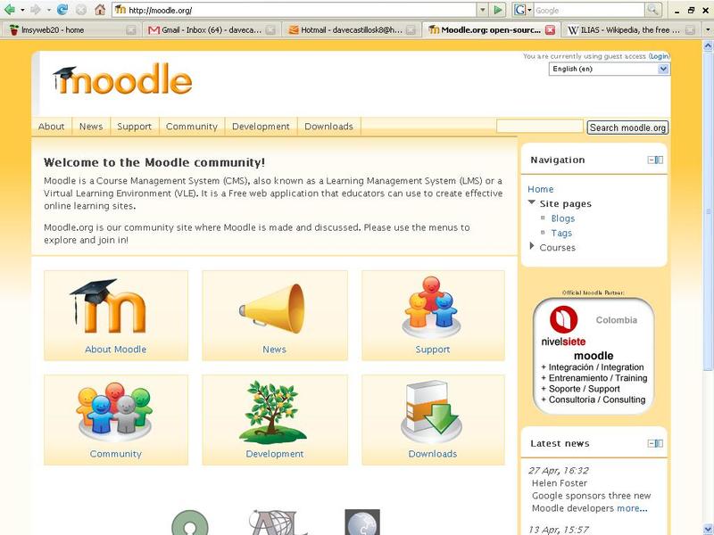 PLATAFORMA EDUCATIVA VIRTUAL MOODLE