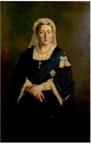 Queen Victoria Racy Portrait