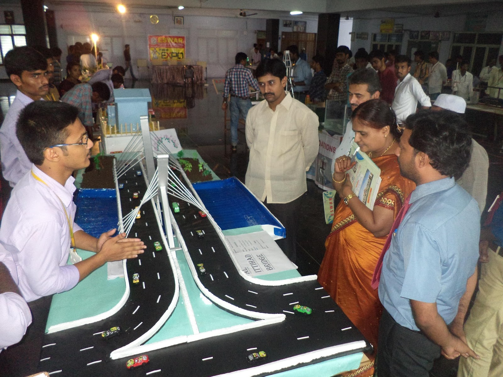 Eswar College of Engineering Blog: Project Expo 2016 Winners