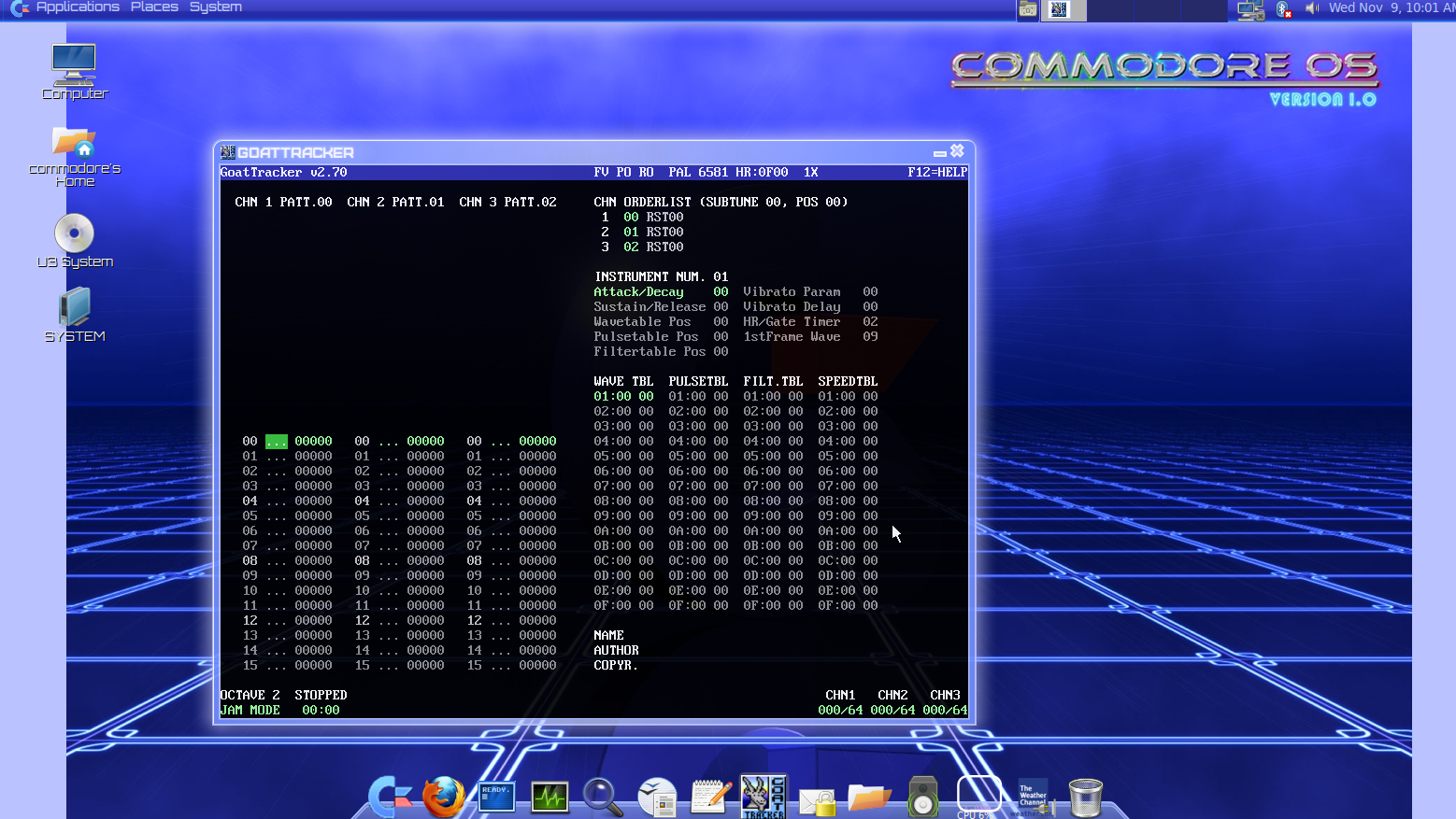 Commodore 64 Music: Introducing Commodore OS Vision
