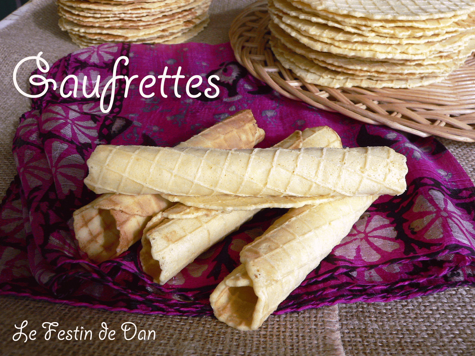 Le Festin de Dan: Gaufrettes