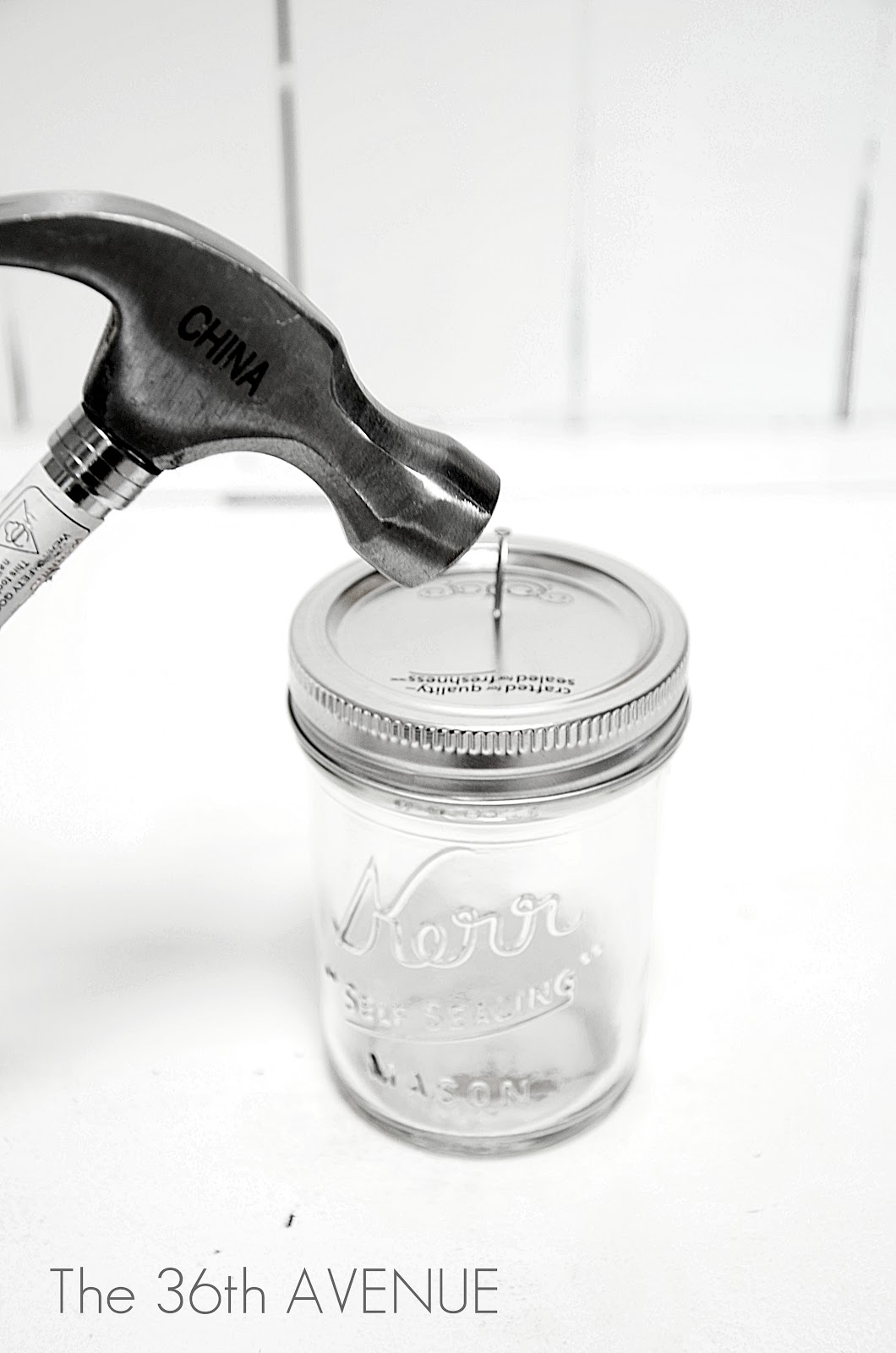 DIY Mason Jar Salt and Pepper Shakers - The 36th AVENUE