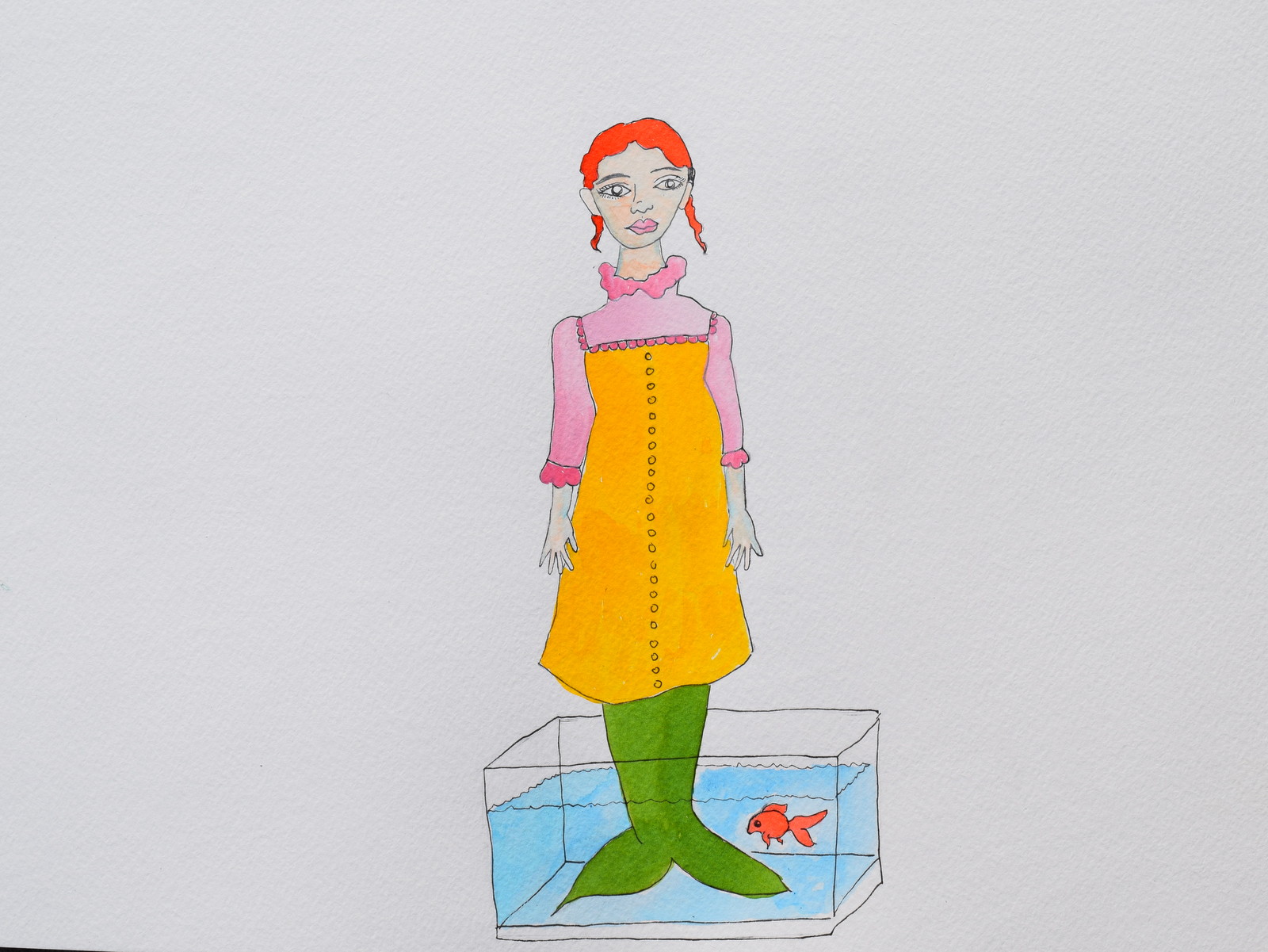 Fish Lady | Fauna Finds Flora