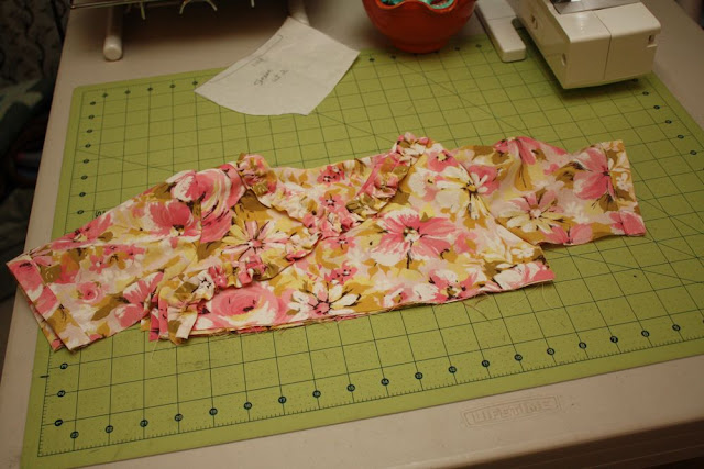 ruffled wrap dress tutorial