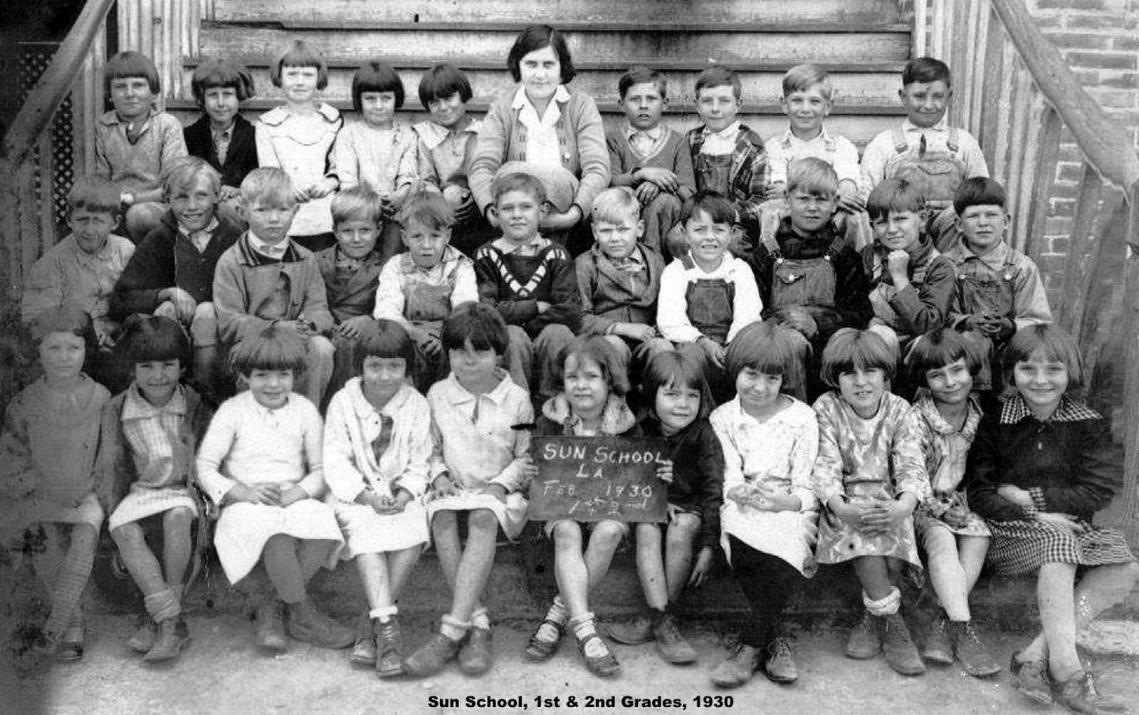 Tammany Family: Sun School Classroom Pictures - Early 1930's