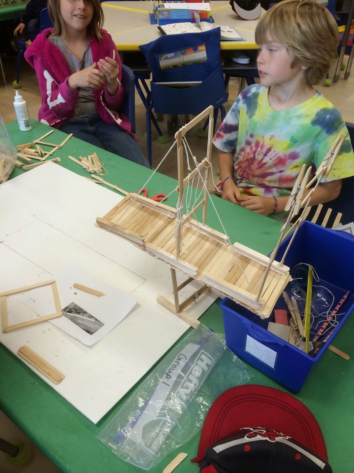 Room to Bloom in 3rd Grade: Bridge Building