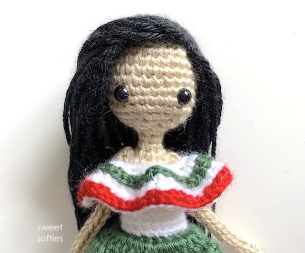 Marcela the Mexican Doll (Crochet Pattern) - Sweet Softies | Amigurumi ...