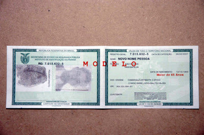 BLOG DO LUIS MEIRA: Paraná emite gratuitamente primeira via da identidade