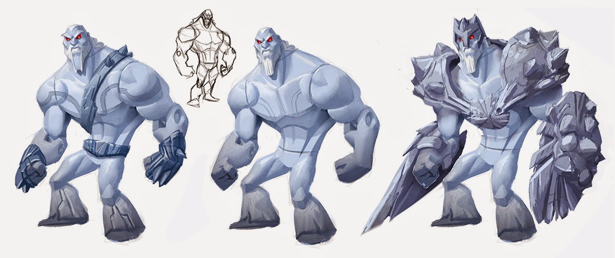 Sam's Tasty Art: Disney Infinity Frost Giants