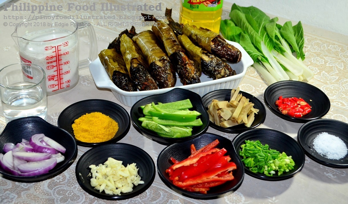 Philippine Food Illustrated: linabog nga tilapia