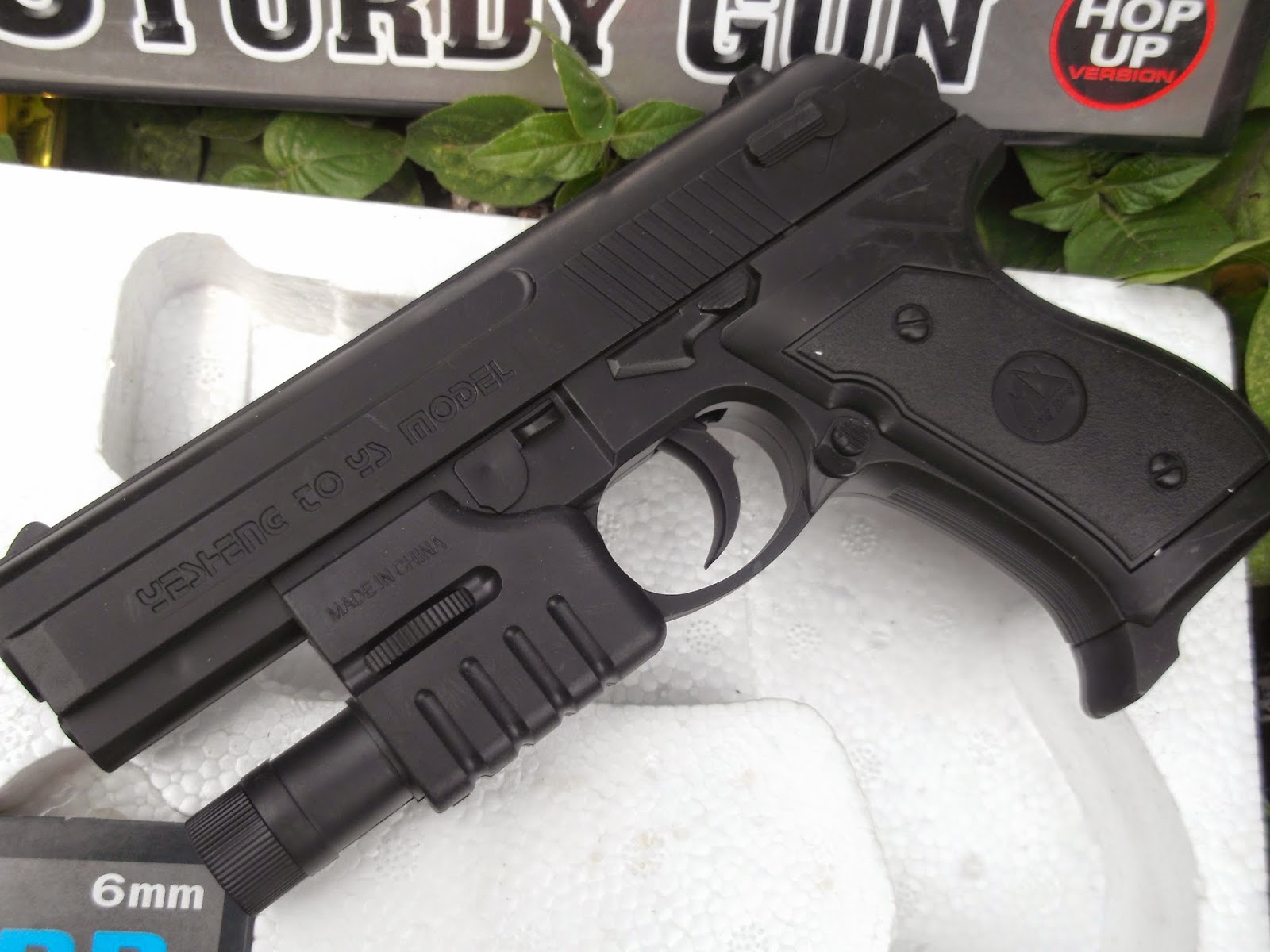 MODEL SENAPAN ANGIN: airsoft gun pistol murah