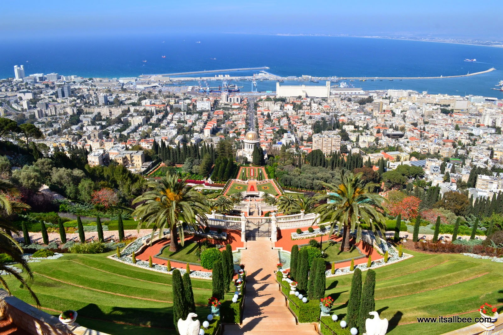 Haifa | Peace and Harmony in the Ba'hai Gardens | Its All Bee