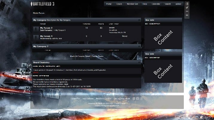50+ Best Free MyBB Themes - Webprecis