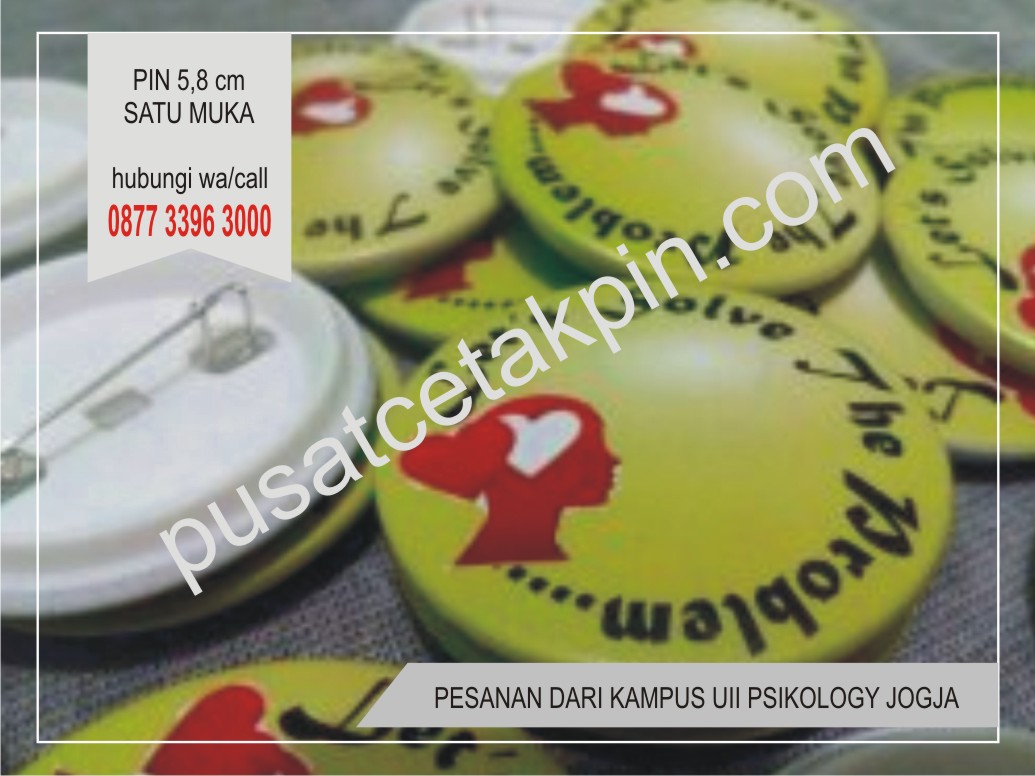 Pusat Cetak Pin - Cetak Pin Termurah - Gudang Pin Jogja - Bikin Pin ...