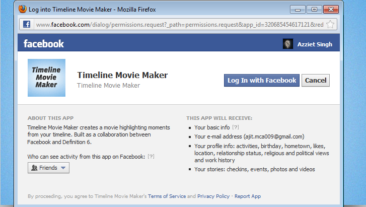 Turn Your Facebook Timeline into a Movie ~ Tech Impulsion - Tech Global ...