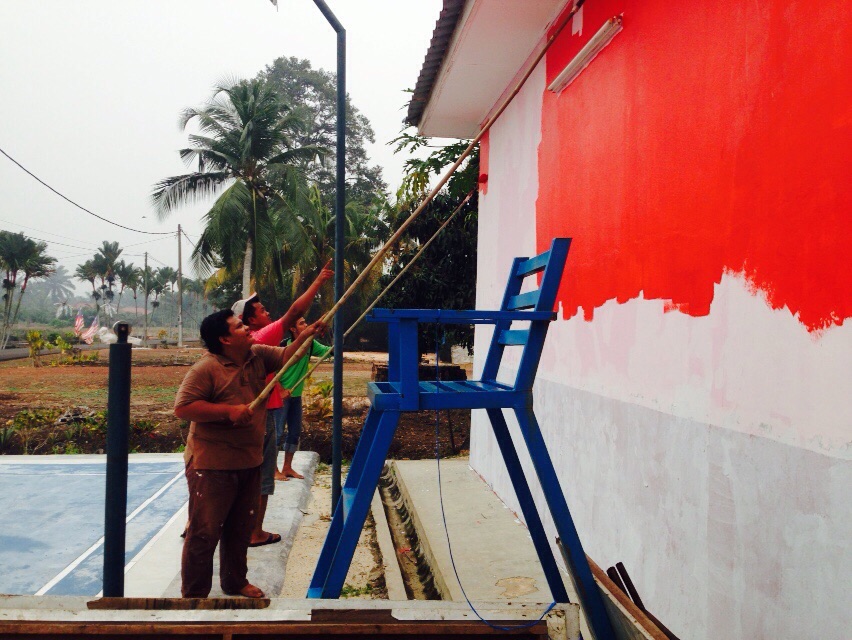 Transformasi Bilik Gerakan ~ Kampung Parit Tengah, Batu 18 Air Hitam