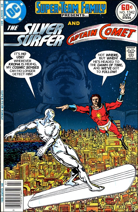 Super-Team Family: The Lost Issues!: Silver Surfer and Captain Comet