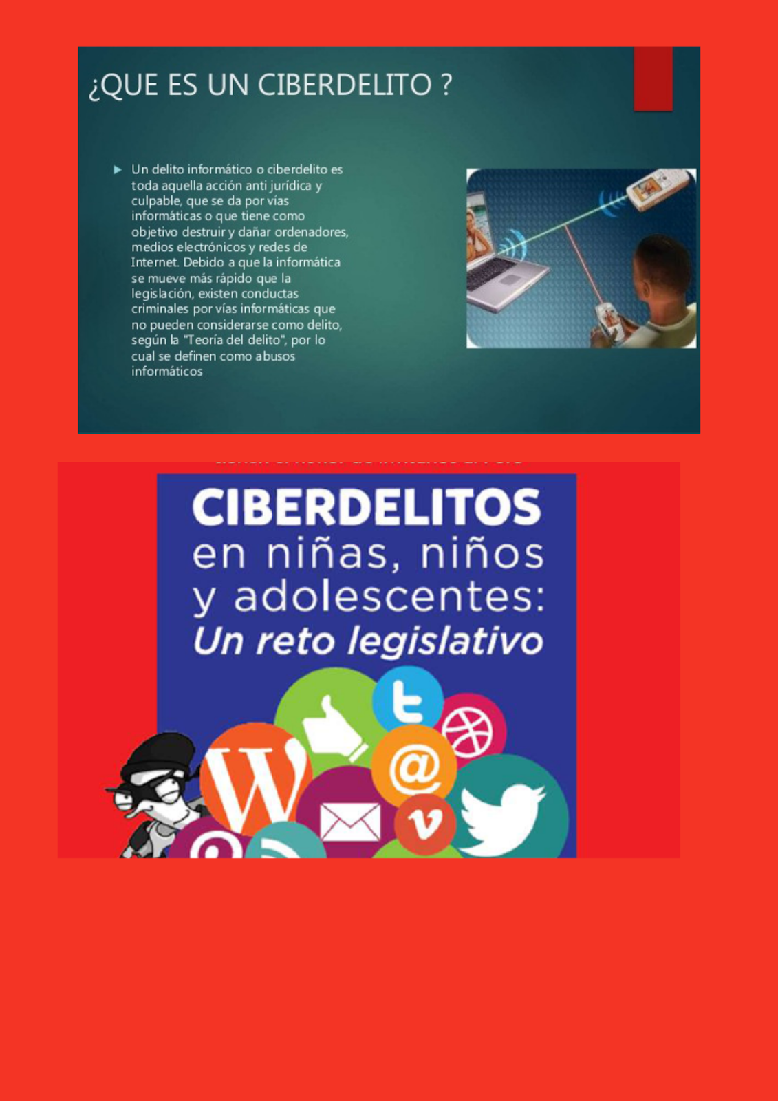Tecnología educativa: INFOGRAFIA. CIBERDELITOS