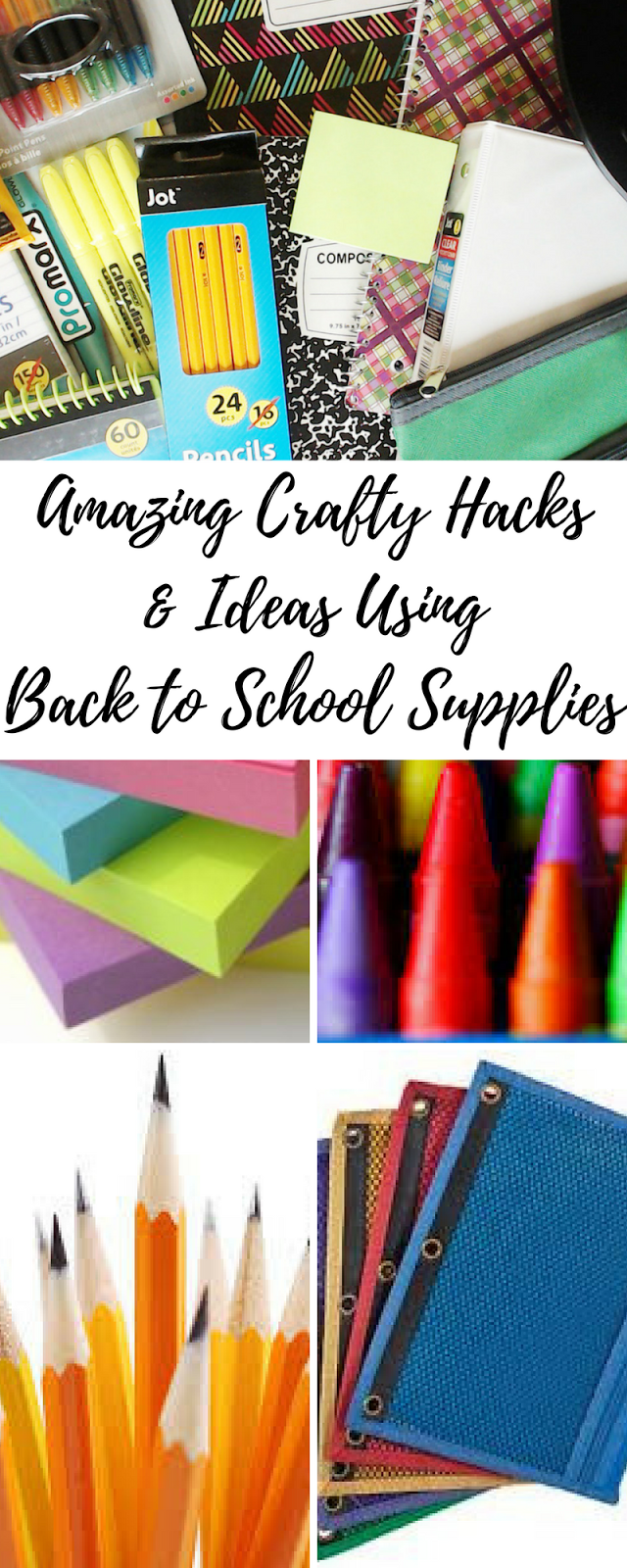 Erin Reed Makes: Amazing Crafty Hacks and Ideas Using Back to School ...