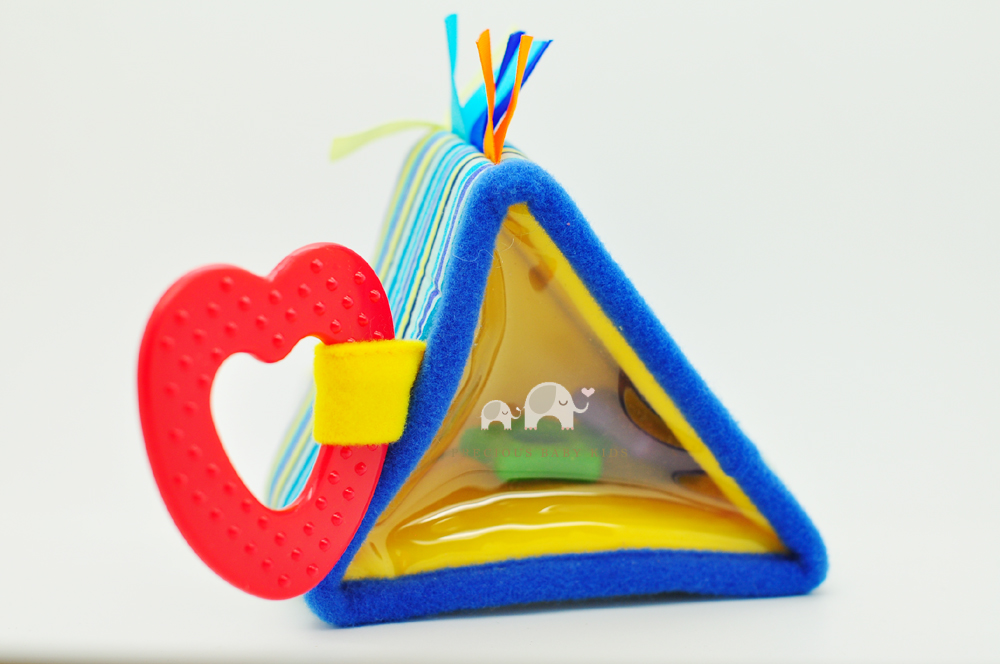 precious: Infantino Triangle Peek, Rattle and Teether