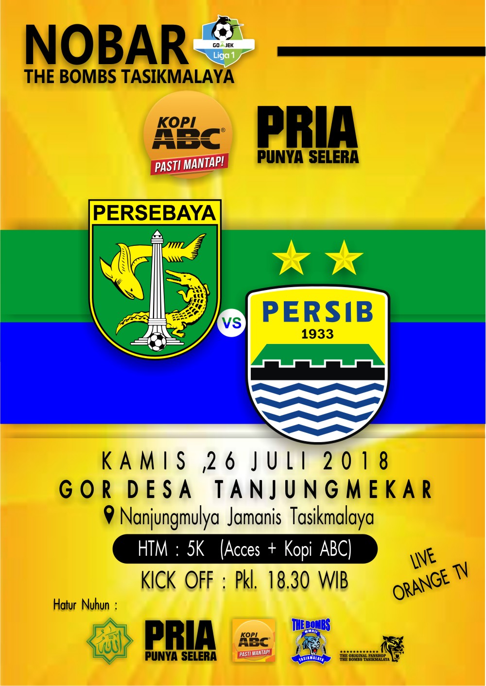 Download Spanduk Nobar Format CDR - KARYAKU