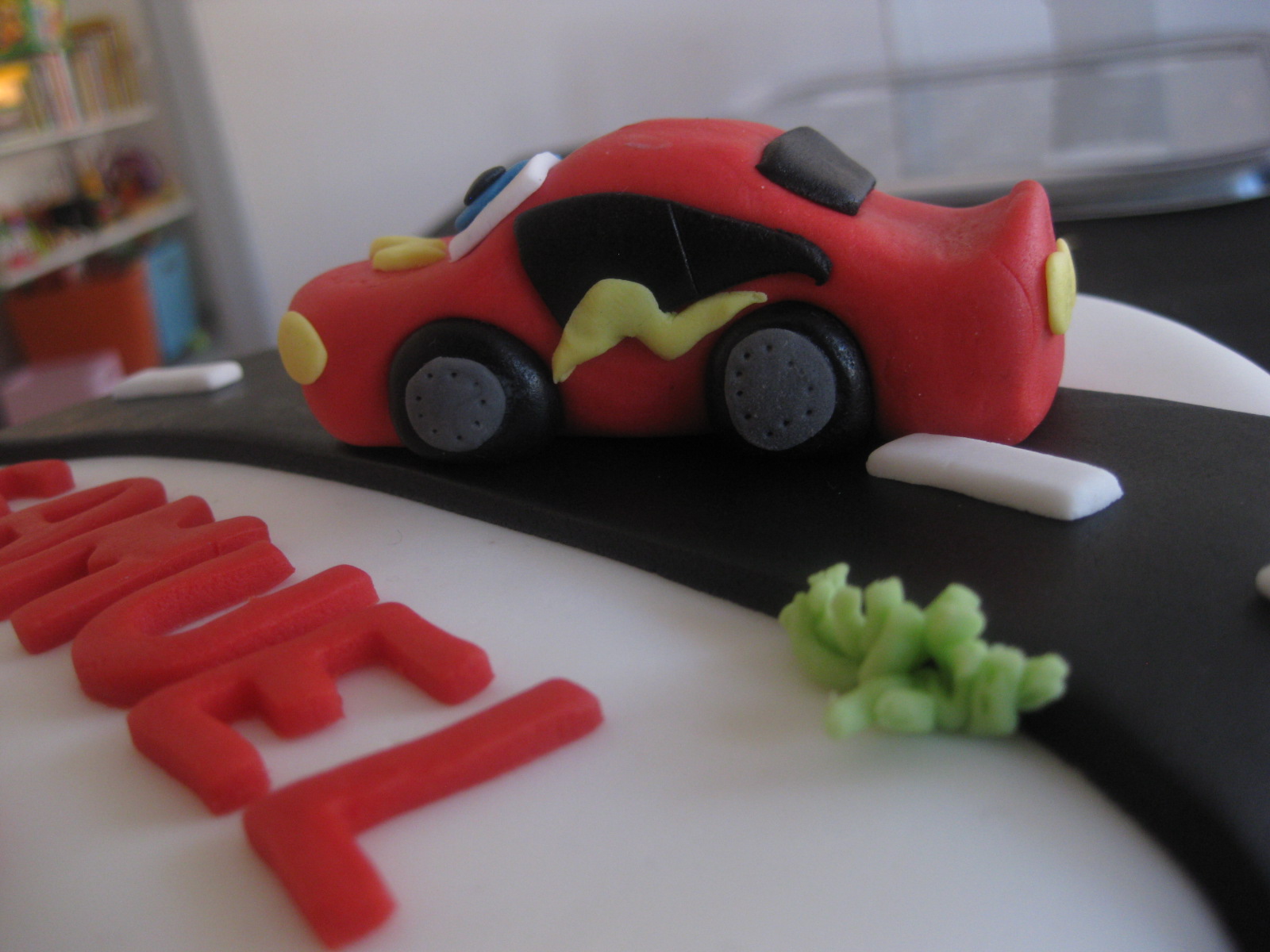 Moe Cake Design: Blixten McQueen tårta no.2